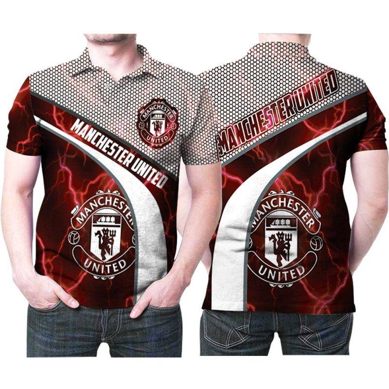 Manchester United Logo King Of Premier League Polo Hemd