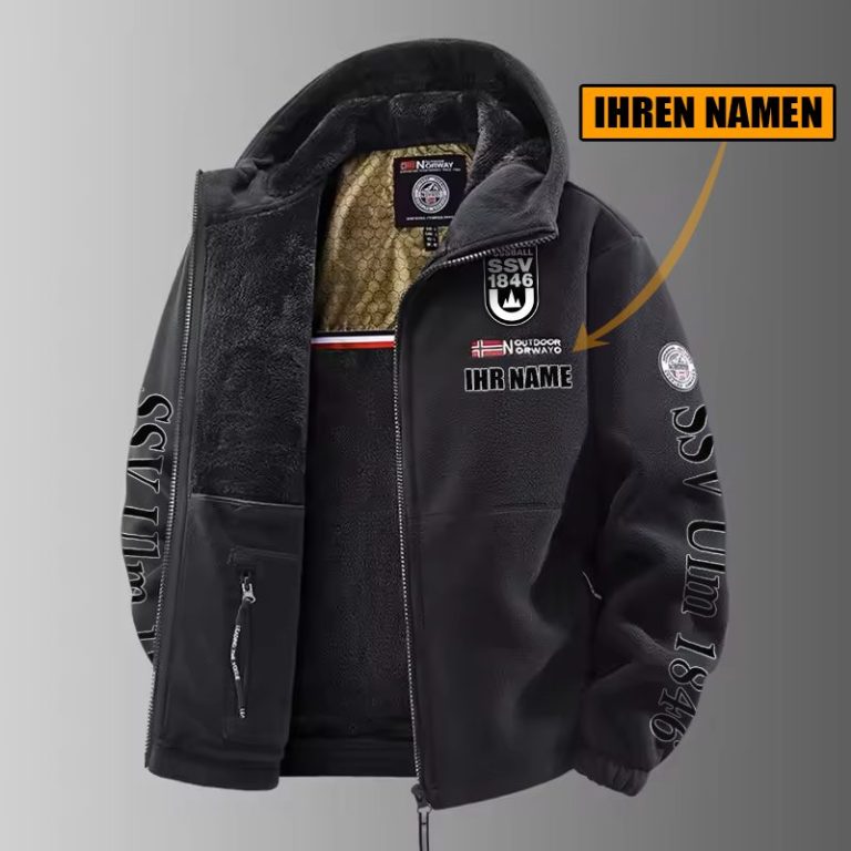 SSV Ulm 1846 - Winter Zip Hoodie Neue Edition mit Ihrem Namen